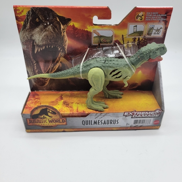 Mattel | Toys | Jurassic World Dominion Extreme Damage Quilmesaurus ...